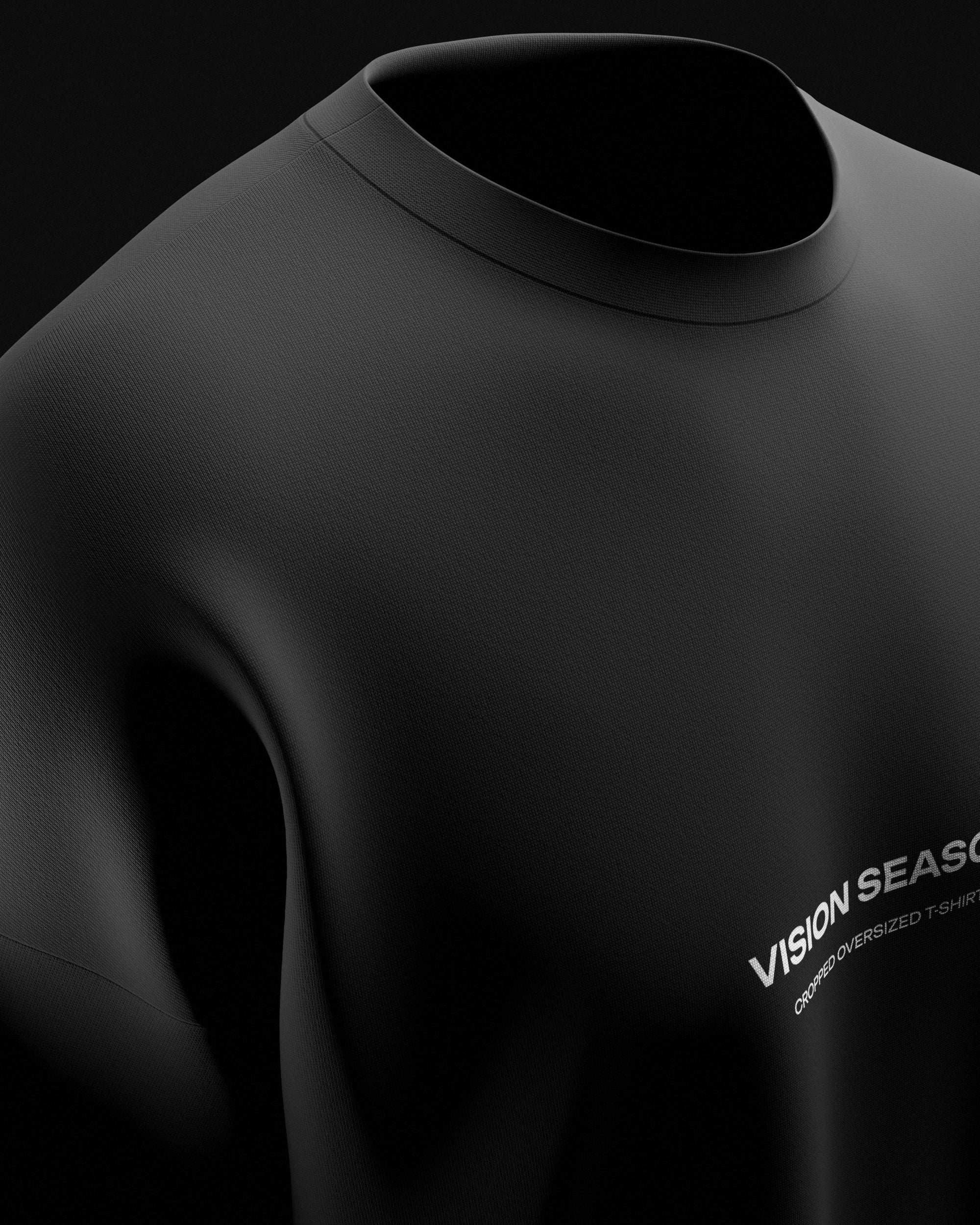 3D Cropped Oversized T-Shirt Mockup – Premium Blender Clothing Template ...